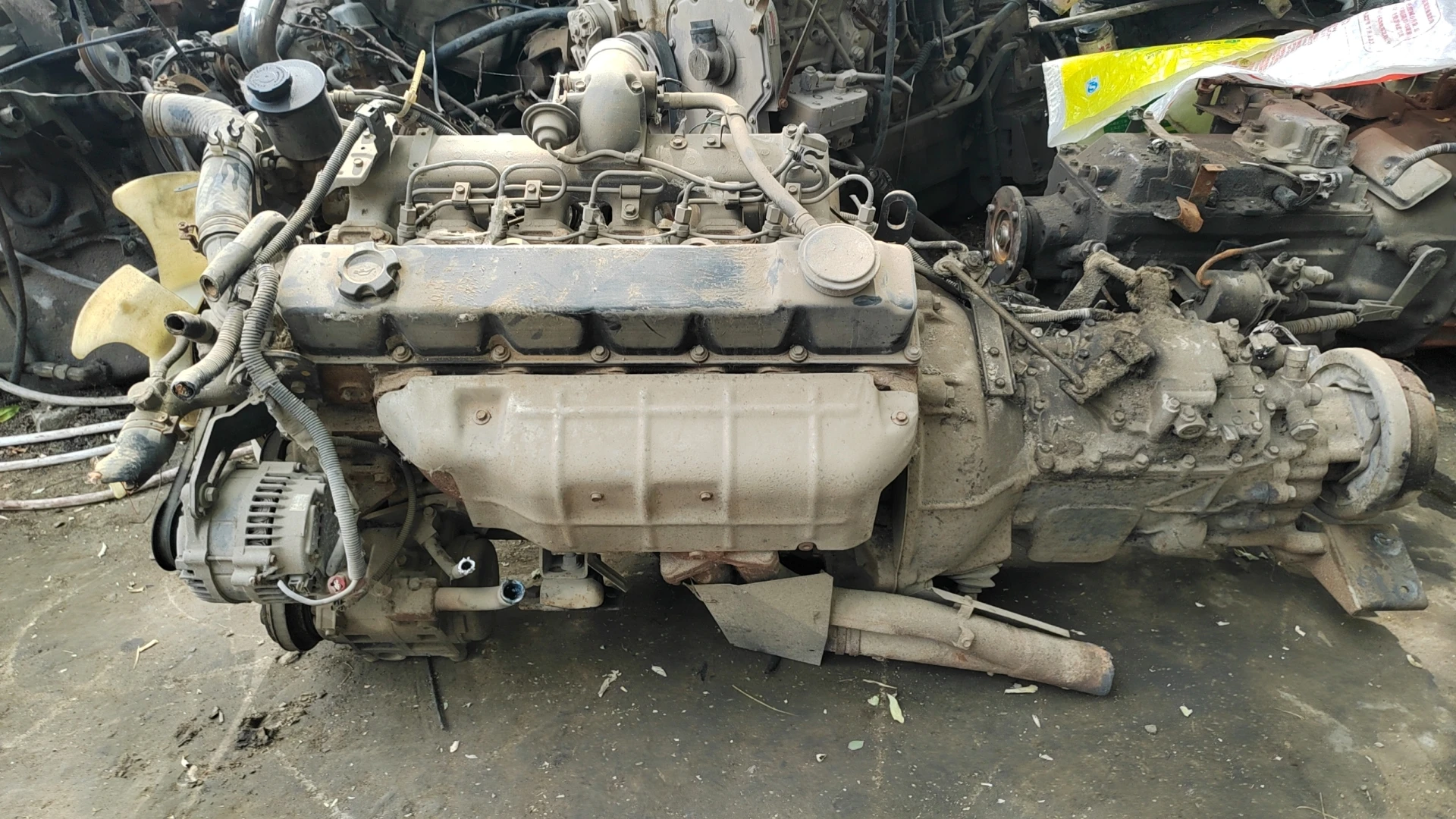 Alibaba.com: Nissan Patrol TD42 diesel engine with gearbox, model TD42T ...