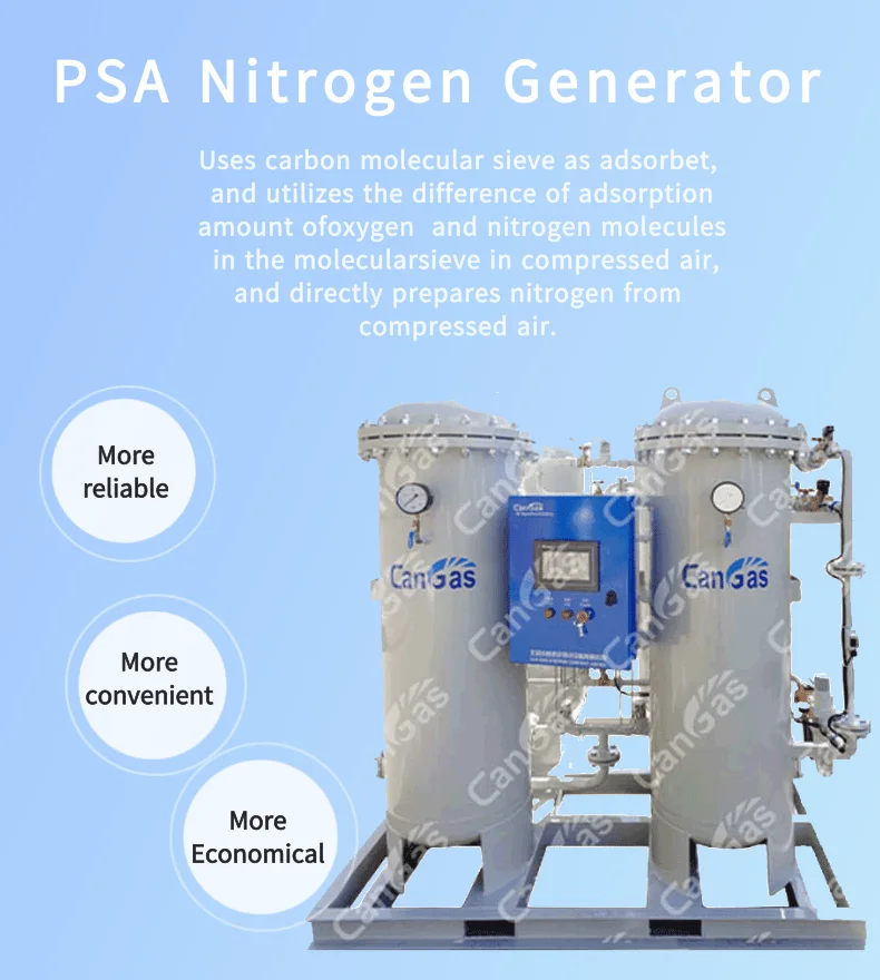 Industrial Nitrogen High Purity Nitrogen System Equipment Psa Nitrogen ...