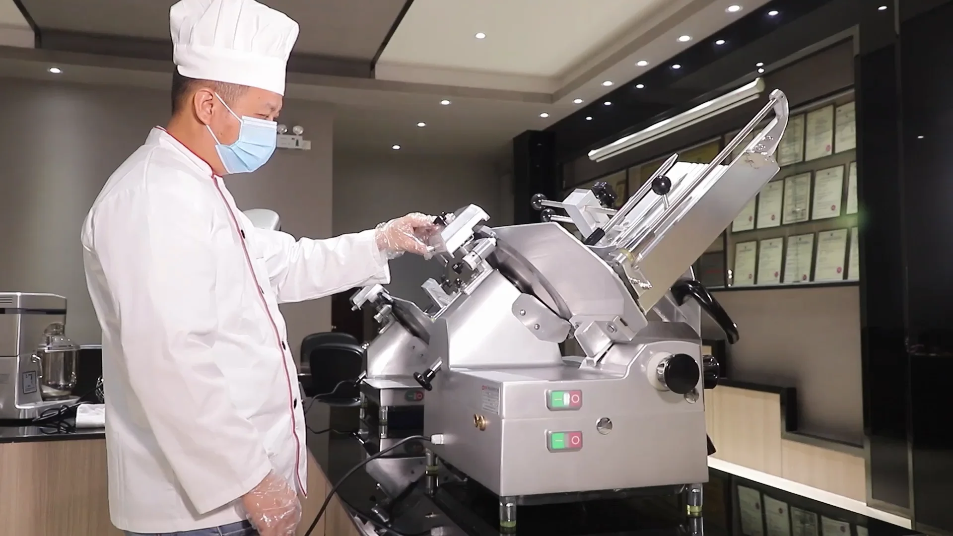 Multifunctional Deluxe Type Commercial 12 Inch Automatic Meat Slicer ...