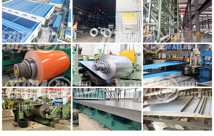 Galvanized Steel Zebra Bobinas De Acero Building Custom Roofing Sheet ...