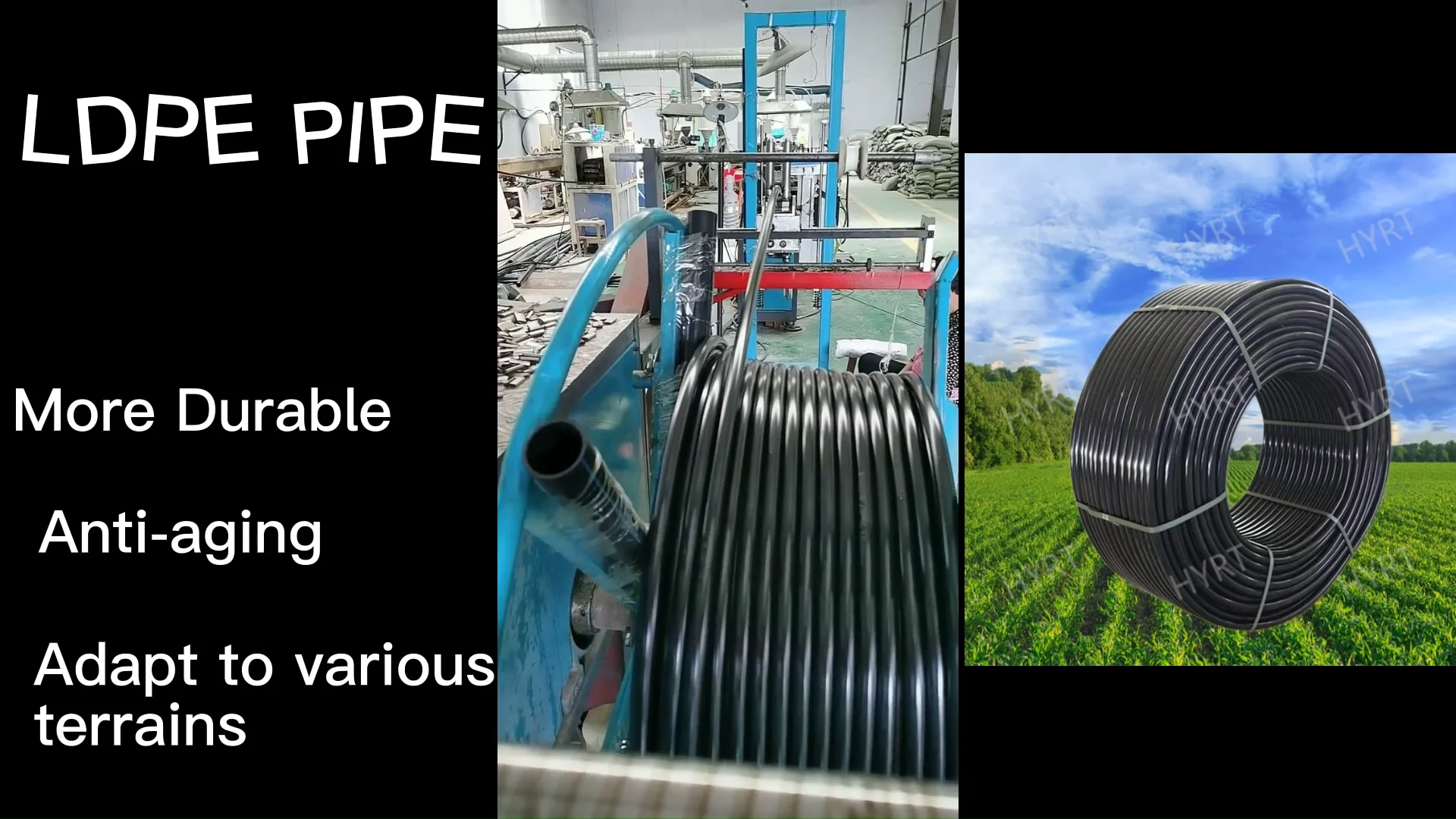 Poly Pipe Irrigation Pe Pipe Pe Tube For Agricultural Irrigation System ...