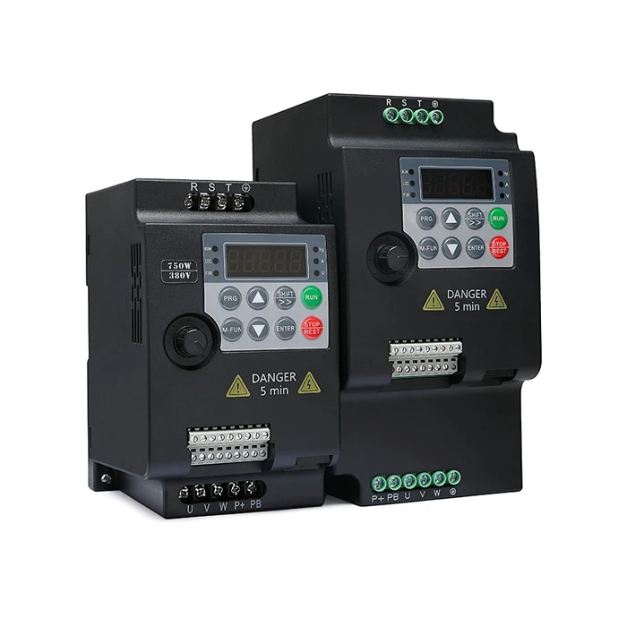 Vector Frequency Converter Vfd Mini Frequency Inverter Single Phase 220v Three Phase 380v 750w-5 ...