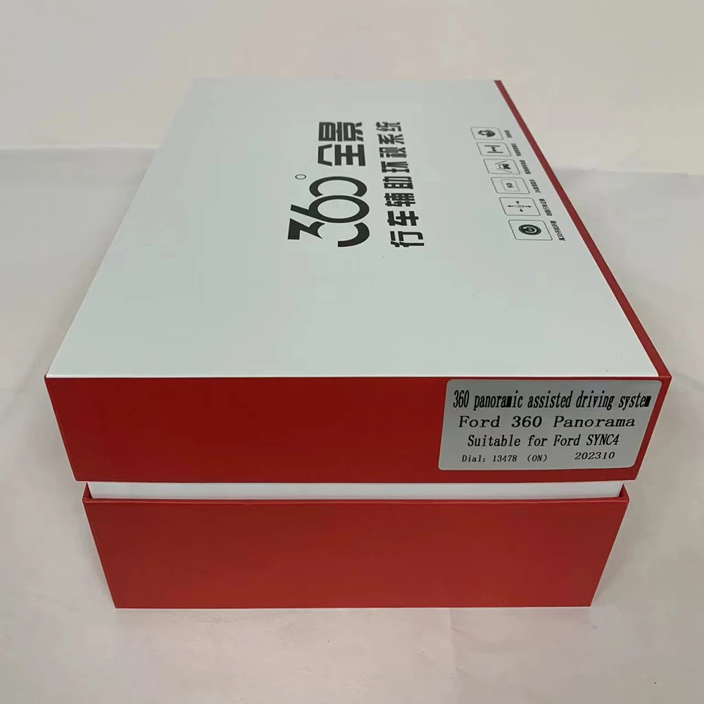 Hd 3d Lvds 360 Around View Car Panoramic Camera For Ford Ranger Everest 2019-2023 Dynamic ...