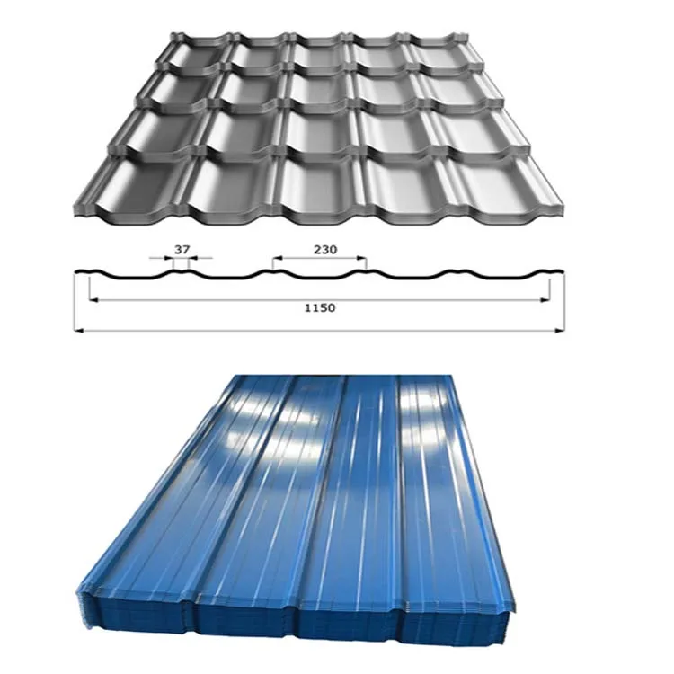 High Quality Glazed Tile Ibr Sheet Double Layer Trapezoidal Roof Press ...