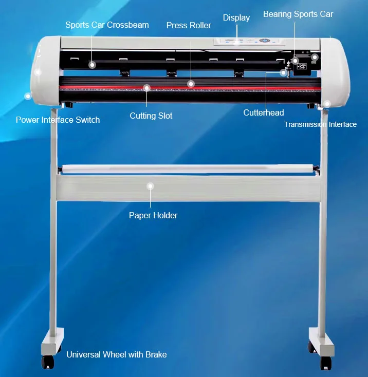 LIYU SC1261 Graph Plotter Vinyl Sticker Cutter - Precision Cutting