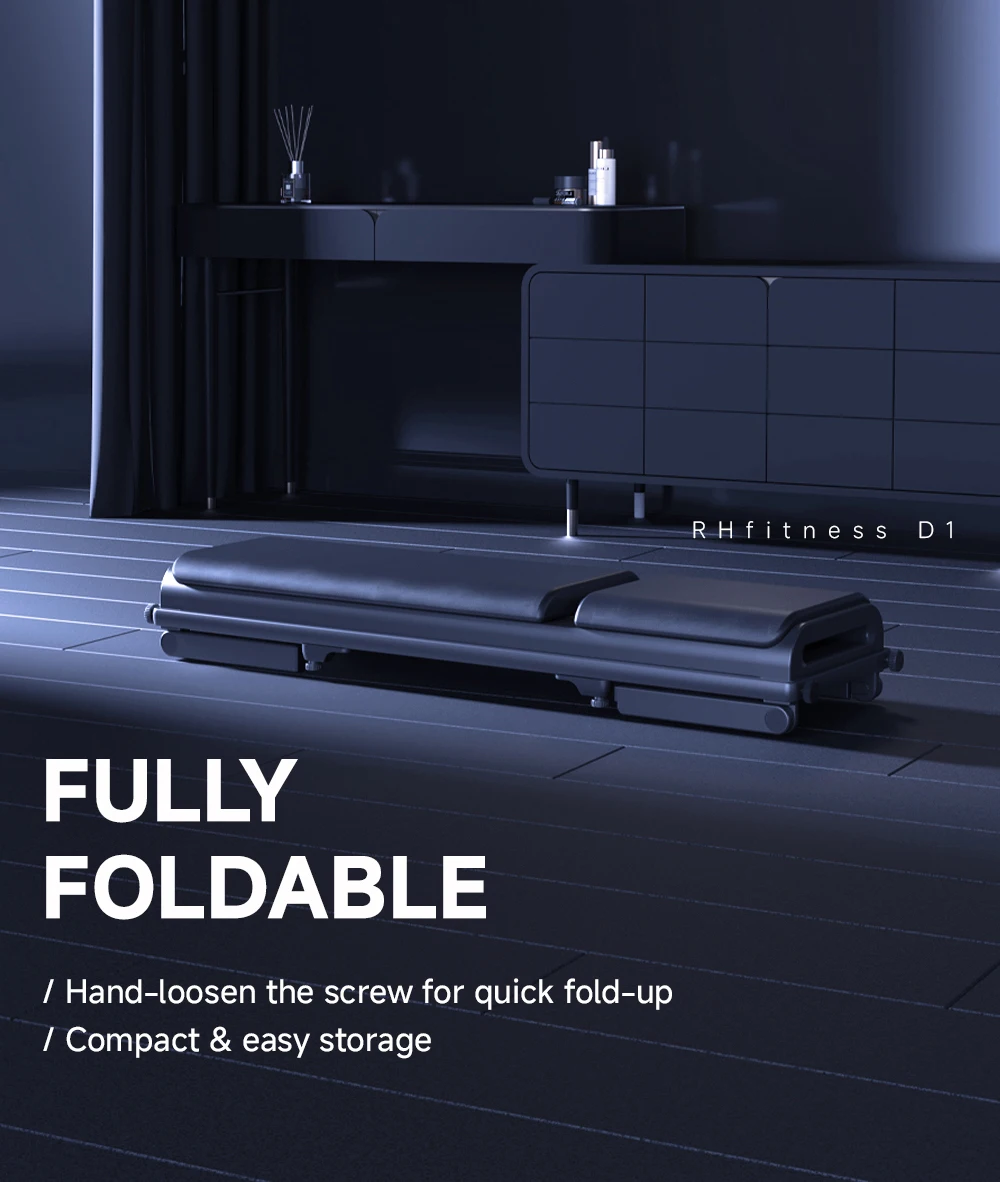 RH Weight Press Adjustable Bench Multi Function Sit up Bench Home ...