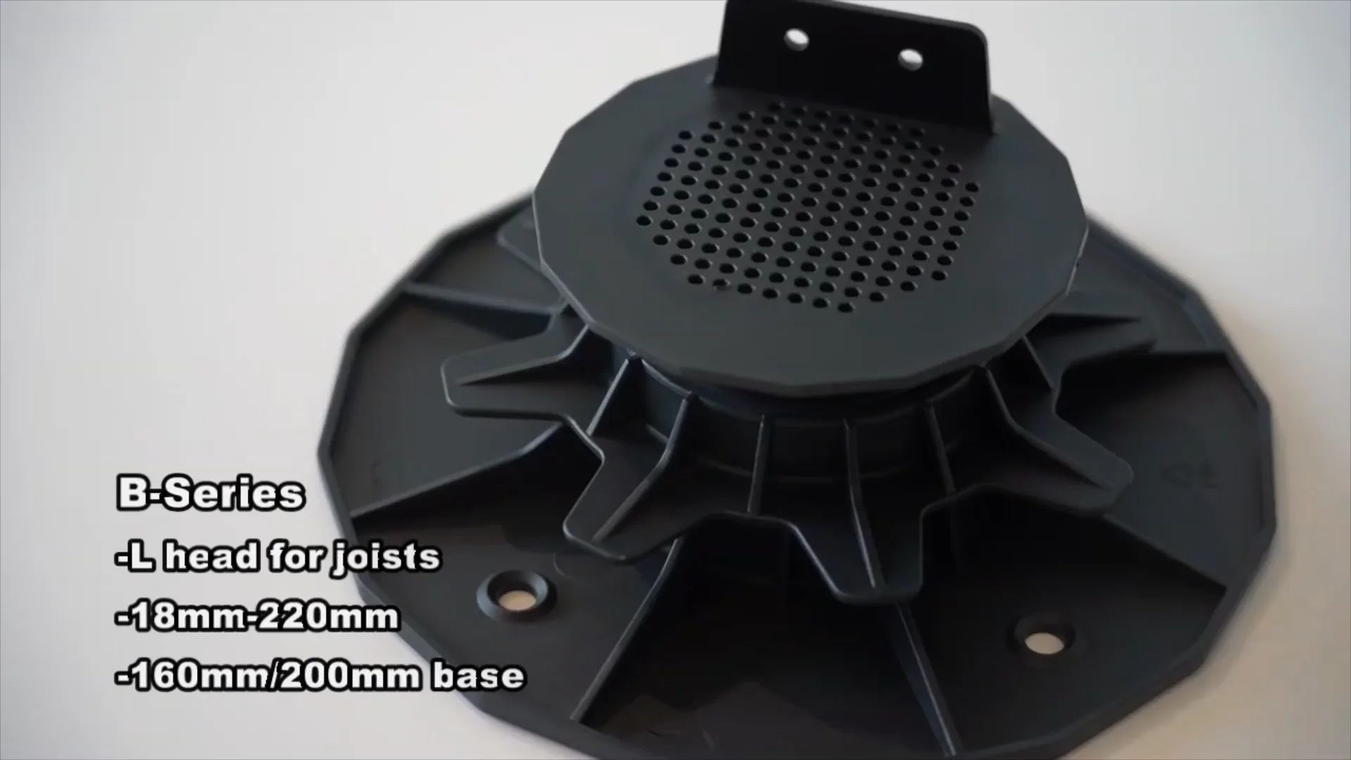 Plastic Screw Jack Pedestal Adjustable Beam Joist Support Xf-t202b-2 35 ...