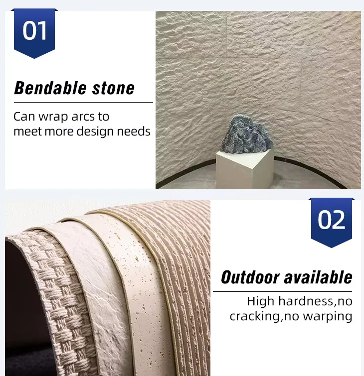 Popular Soft Porcelain Veneer Exterior Wall Tiles Fine Rammed Earth ...