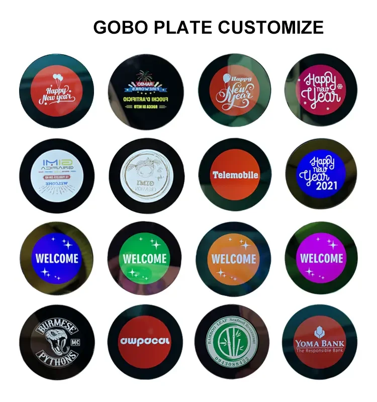 Optlaser 150W to 320W Waterproof Rotating Advertising Gobo Logo Light