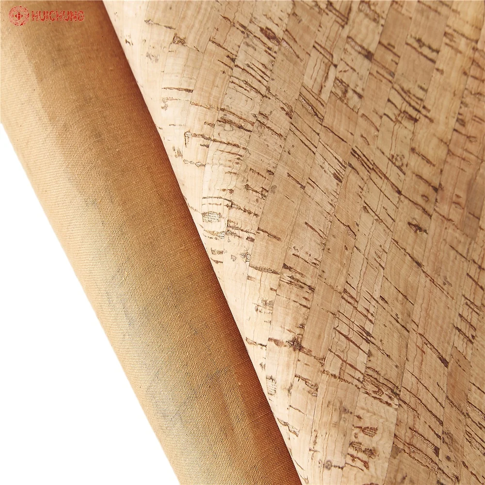 Eco-friendly Cork Leather Fabric High Quality Classic Bamboo Portugal ...