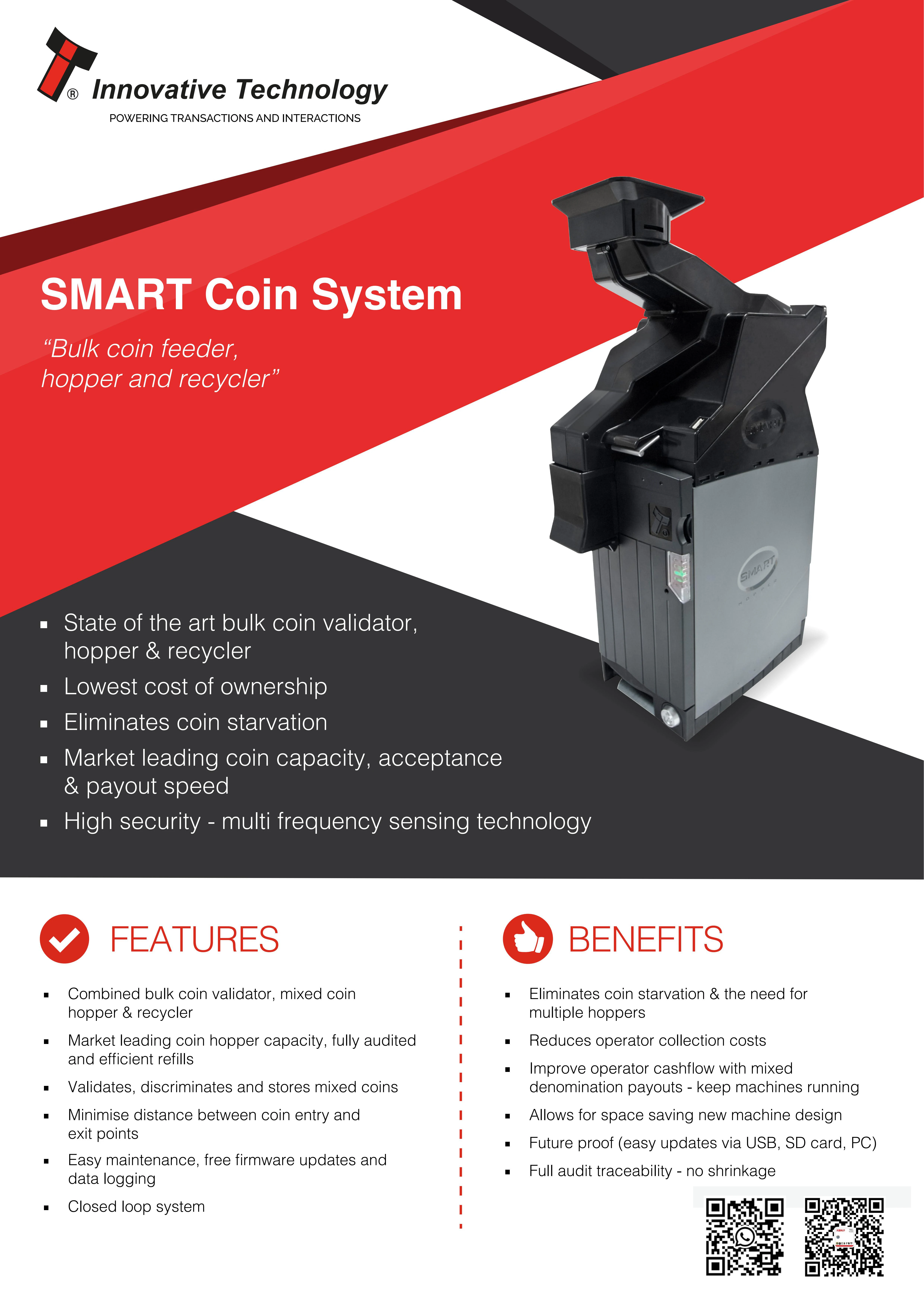 Smart Coin Acceptor - Efficient Coin Change Cycle System