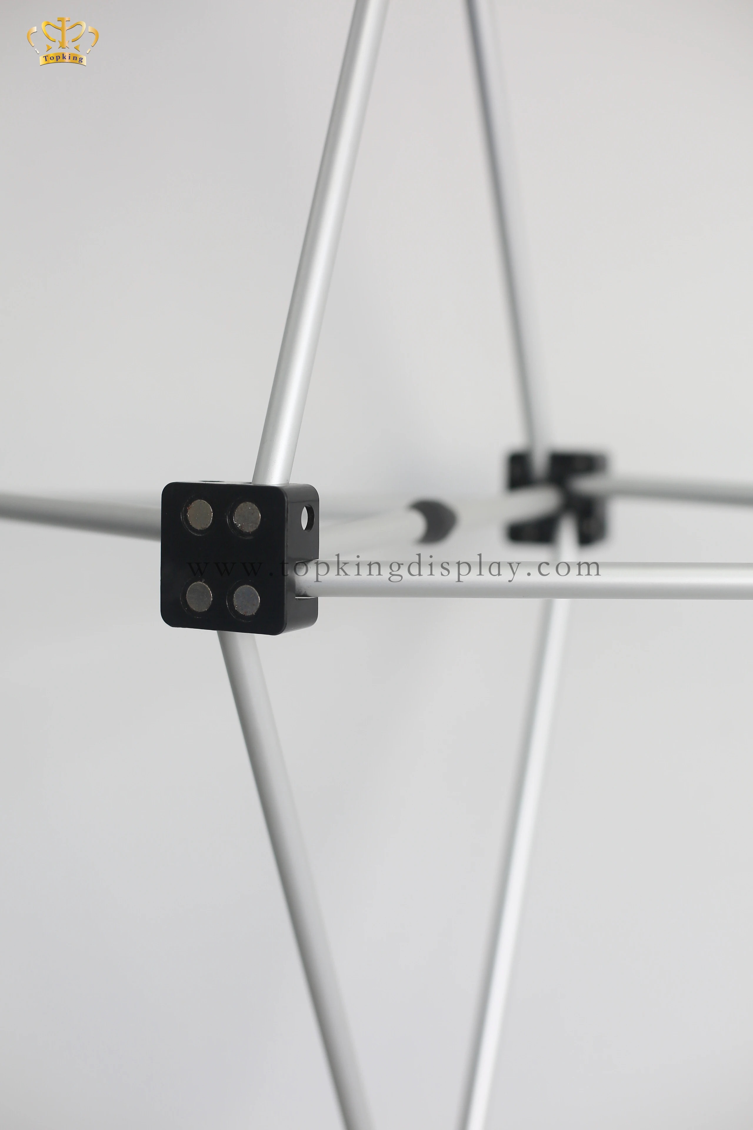 Aluminum Magnetic Pop Up Banner Stand Display Rack - Buy Exhibition ...