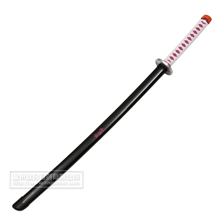 Bamboo Demon Slayer Sword - Unisex Wooden Toy Sword