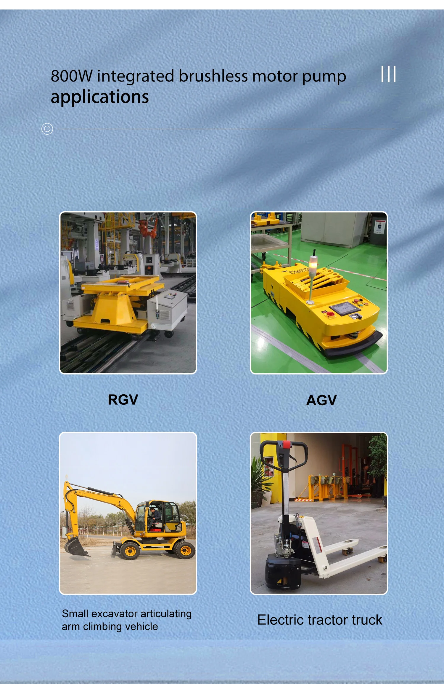 High Efficiency 800w Integrated Ip65 Brushless Dc Motor Pump 24v/36v ...