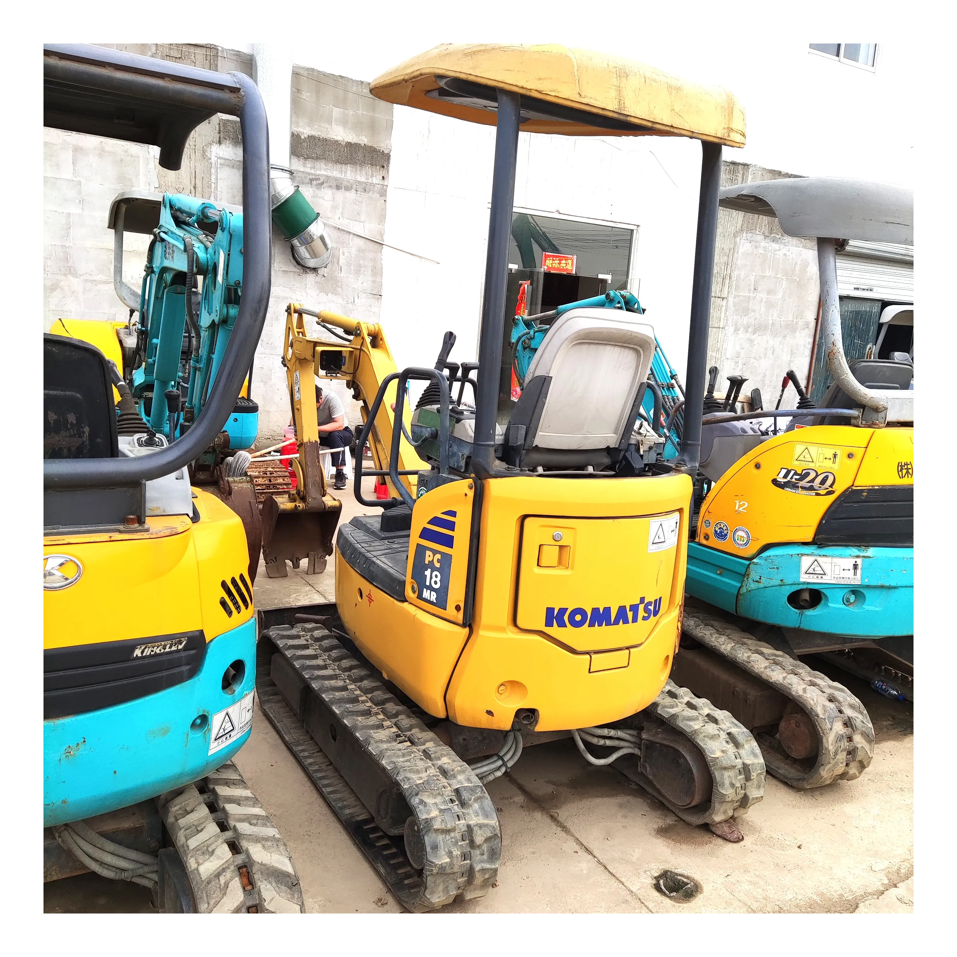 Micro Digger Used Mini Excavator Pc18 Used Komatsu Mini Excavator Secondhand Digger In Good ...