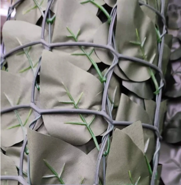Wholesale Plastic Leaf Privacy Screen Panels Artificial Hedge Leaf ...