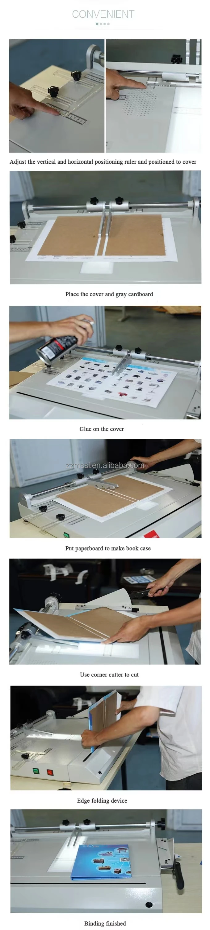 A4 Size Electric Central Positioning Manual Album Recipe Dictionary ...