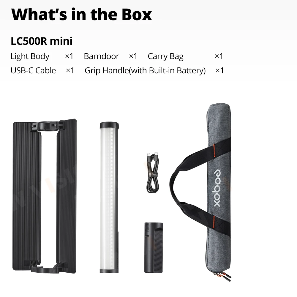 Godox Lc500 Mini Lc500r Mini 2500k-8500k Led Light Stick Lighting ...