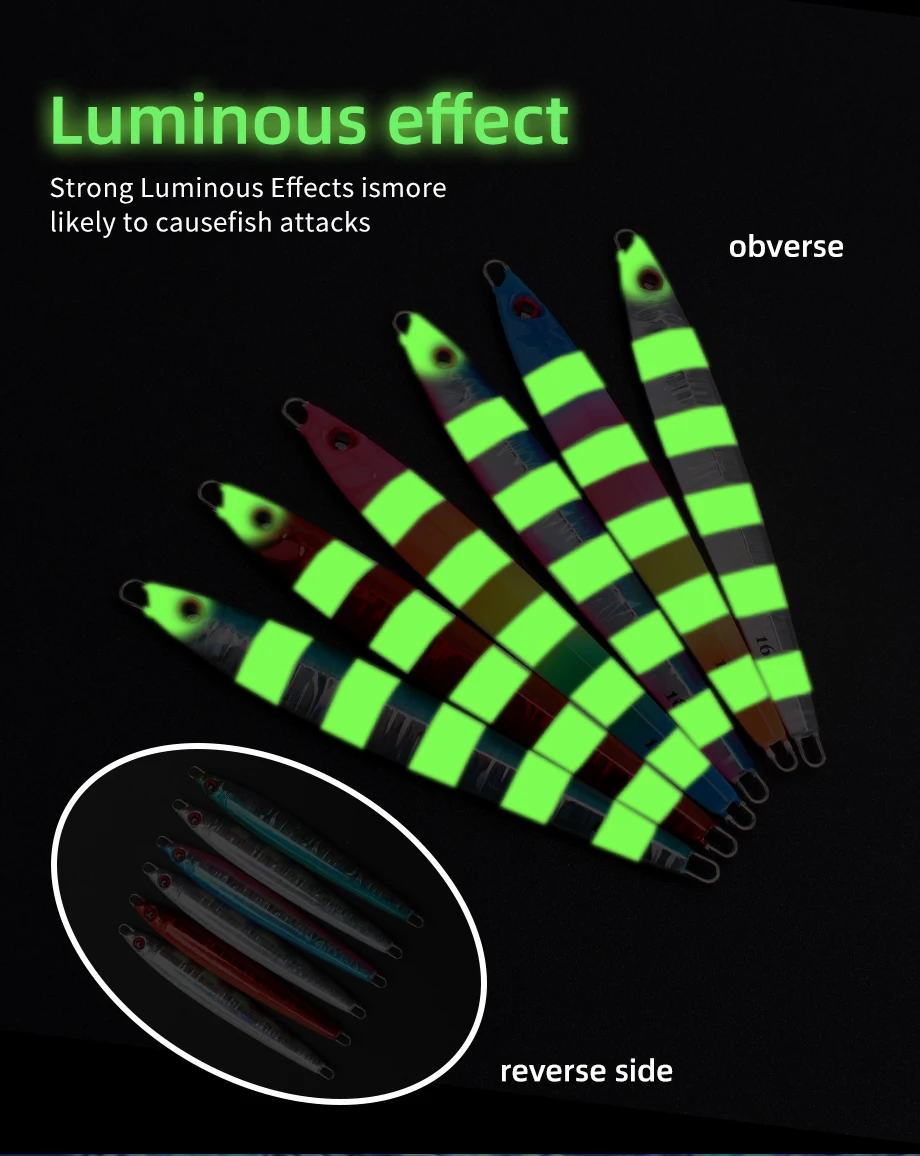 Seafox Deep Sea Fishing Lures - Fast Sinking Speed Jigs