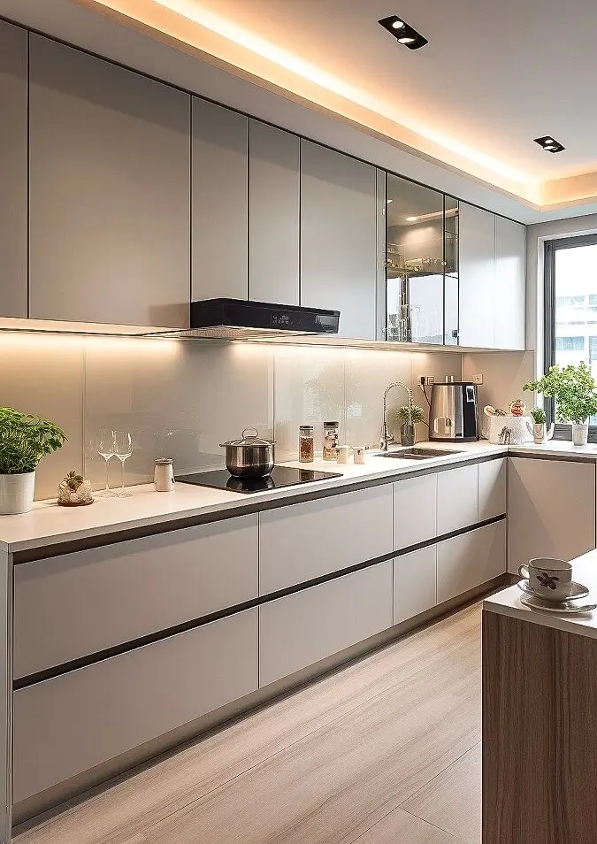 Whole House Design Modular Kitchen Island Cabinets Custom Cabinet Home ...