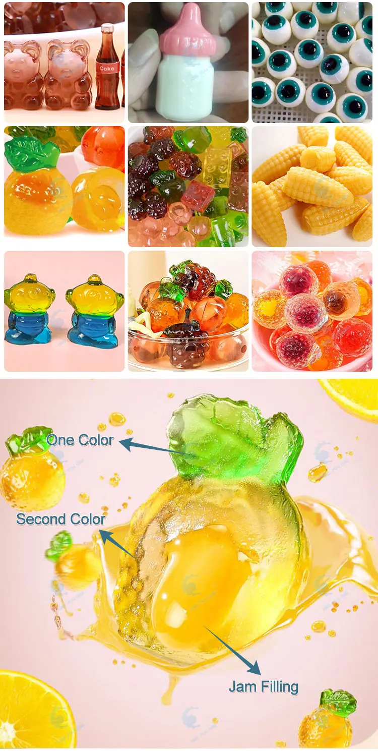 Pectin Soft Candy Production Line - Gummy Bear Machine