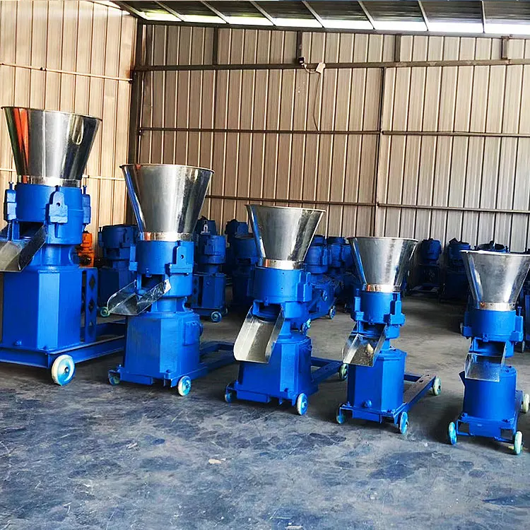 Cattle Feed Processing Mesin Pelet Poultry Pelletizer Mini Feed Pellet ...