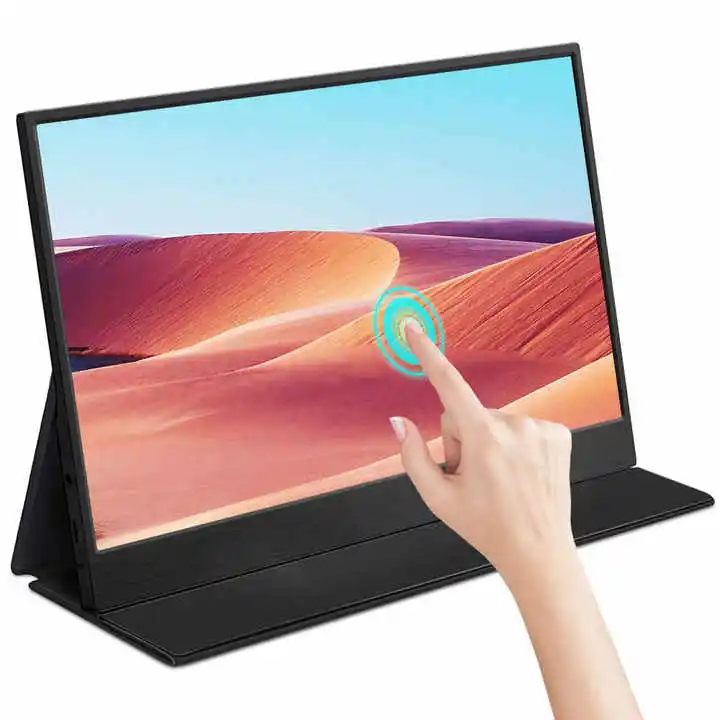 10'' Ips High Resolution Extender Portable Monitor With Screen Holder ...
