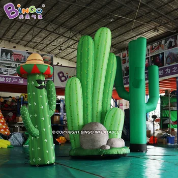 Giant Inflatable Cactus 1.53x1.3x3m Inflatable Cactus Balloon Oxford ...