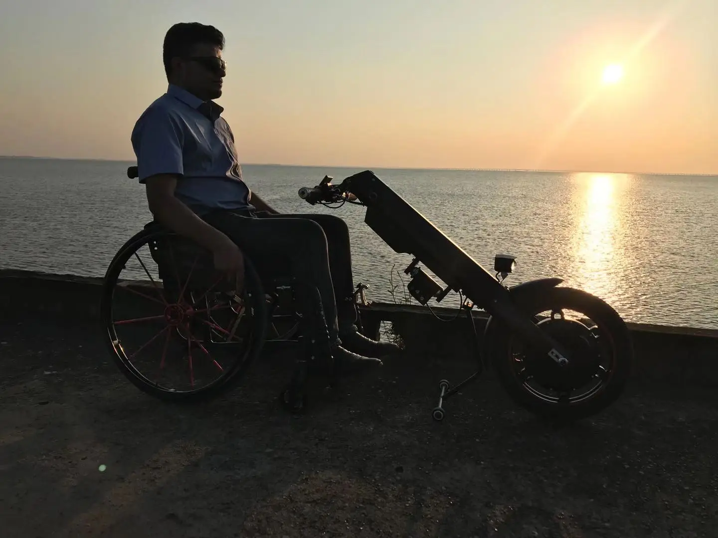 MIJO Strong Power 800W 48V Lithium Battery Wheelchair Attachment ...