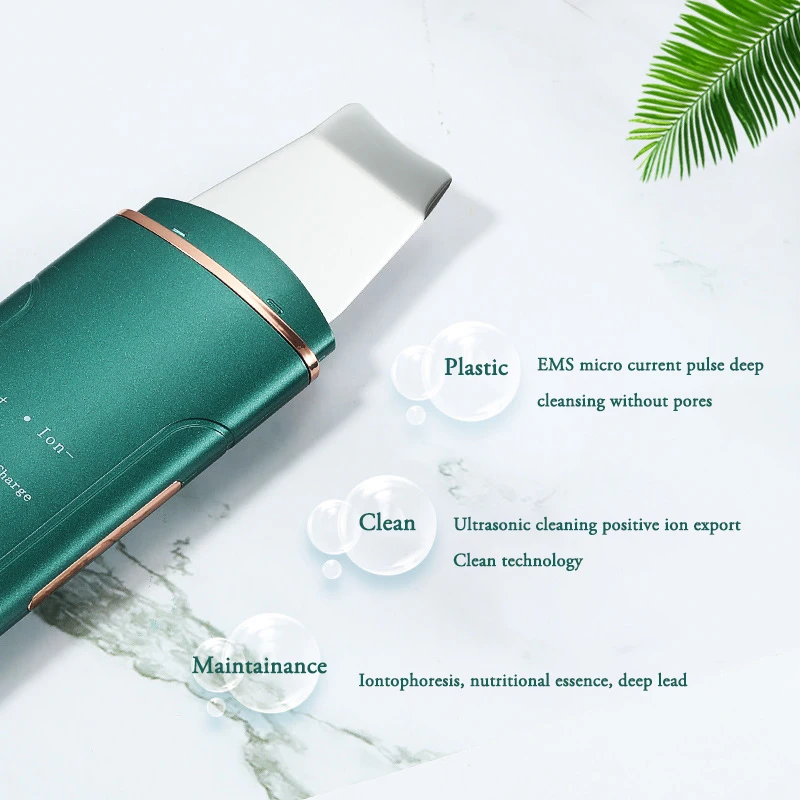 2022 Portable Sonic Facial Peeling Face Beauty Microcurrent Galvanic ...