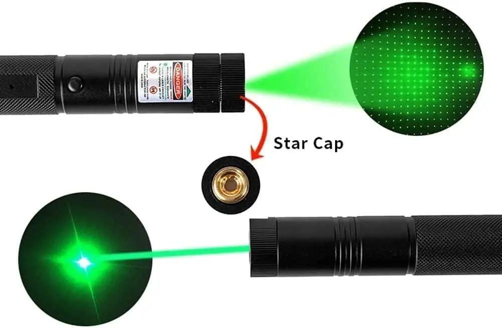 303 Laser Pointer With Usb Powerful Green Blue Red Light Flashlights ...