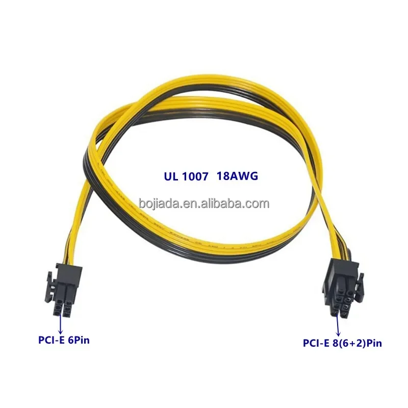 PCI-E 6pin to GPU 8pin Power Cables - Reliable & Efficient