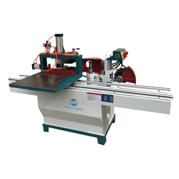 Woodworking Pneumatic Tenoning Machine Double Track Five Disc Comb ...