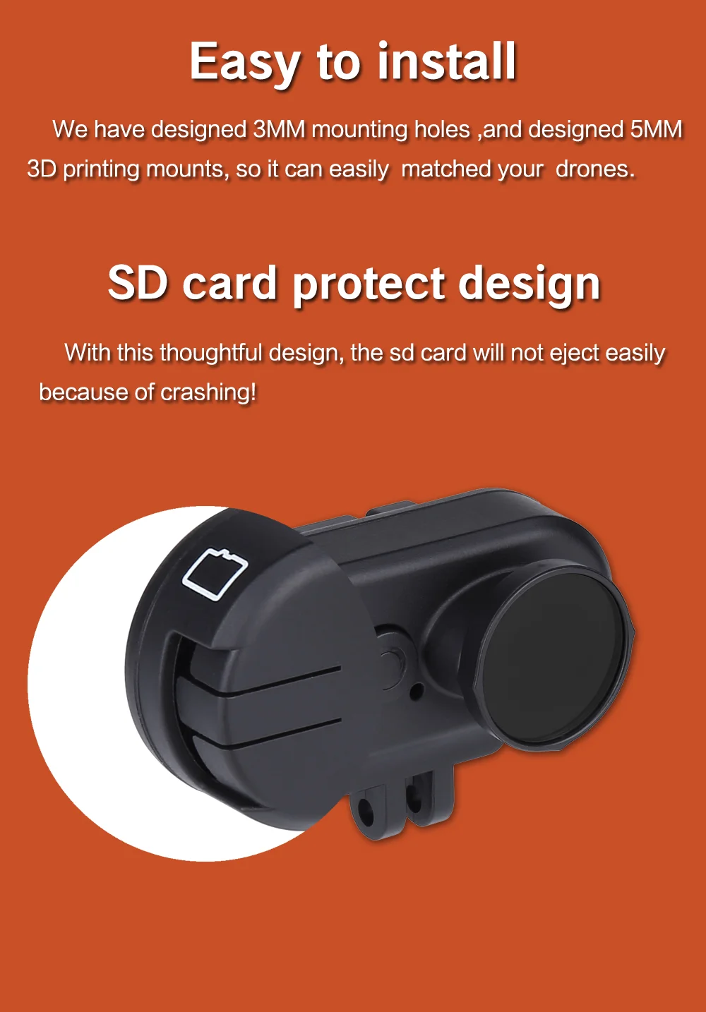 Hawkeye Thumb 4k Hd Firefly Spliter Fpv Camera 5-23v Fov 170 Degree ...