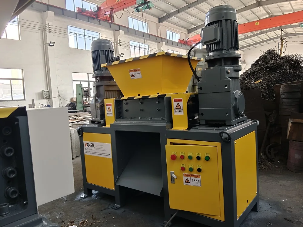 Industrial Shredder for Commercial Use Processing Retail Waste ...