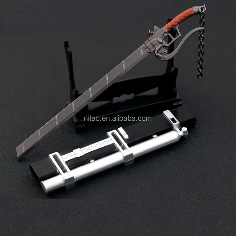 Japan Anime Attack on Titan Sword 20cm 172g Zinc Alloy Toys Metal Craft ...