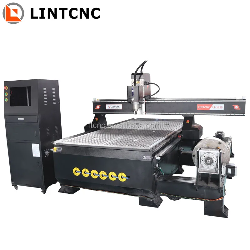 4x8 Feet 1325 Woodworking Machine 3kw Wood Cnc Router 4 Axis