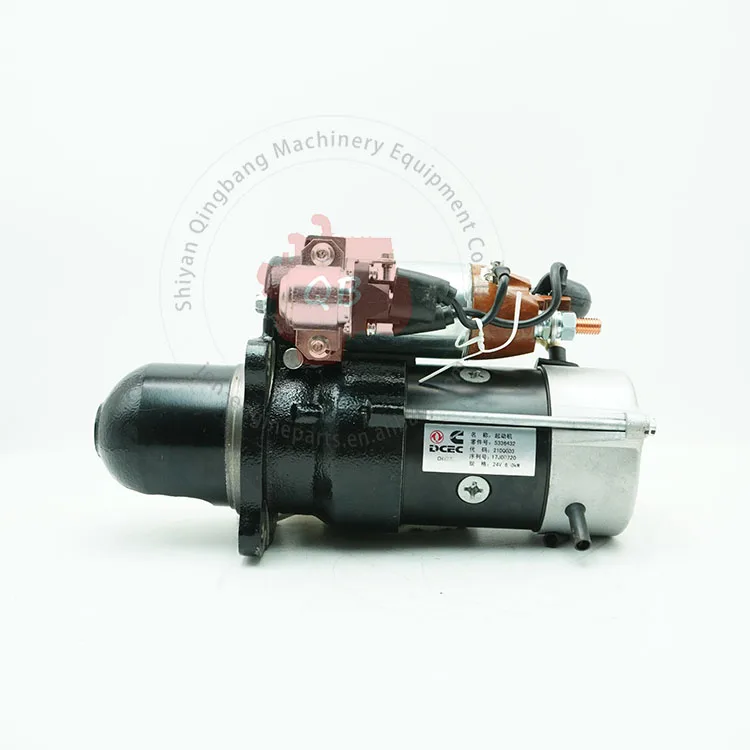 6BT Truck Diesel Cummins Engine Spare Parts Genuine Starter Motor ...