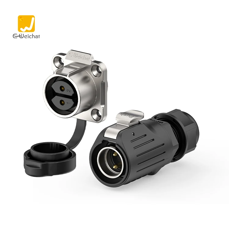 Lp20 M20 Charger Connector 3 Pin Cable Waterproof Battery Cable Power ...