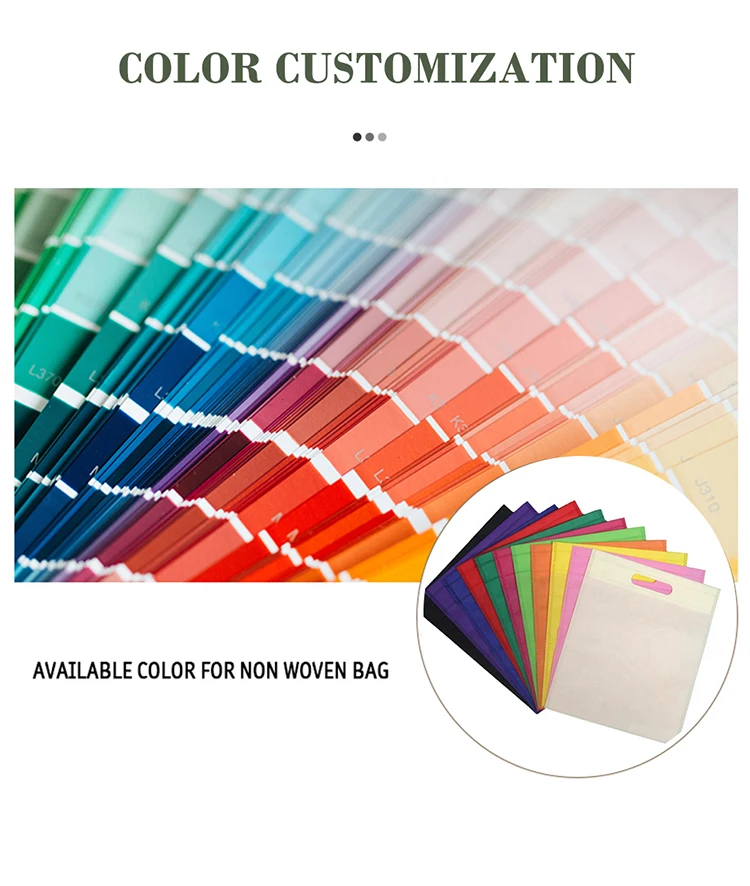 Customize Logo Size Color Wholesale Reused Non-Woven Shopper Tote ...