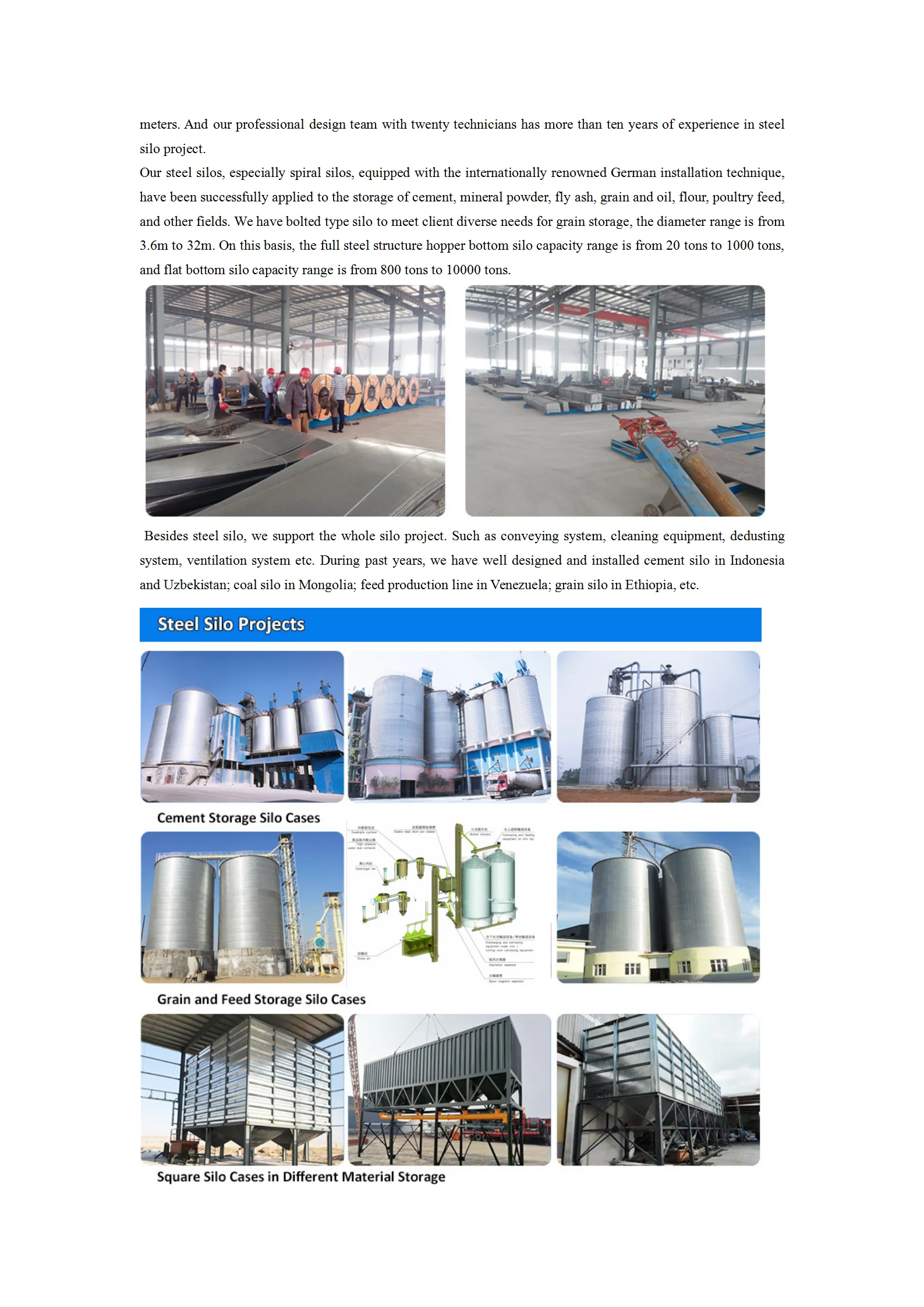 Poultry Feed Storage Silo/silo For Grain Storage/used Feed Bulk Bins ...