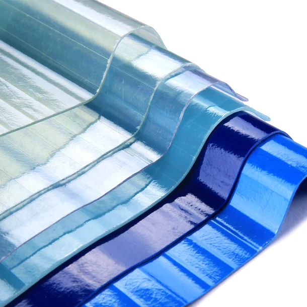 Uv Resistant Clear Corrugated Gfrp Grp Frp Roof Tiles Anti-uv ...
