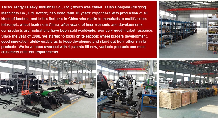 泰安DY620装载机500千克有效载荷铰接式微型轮式装载机多功能微型伸缩式装载机| Alibaba.com