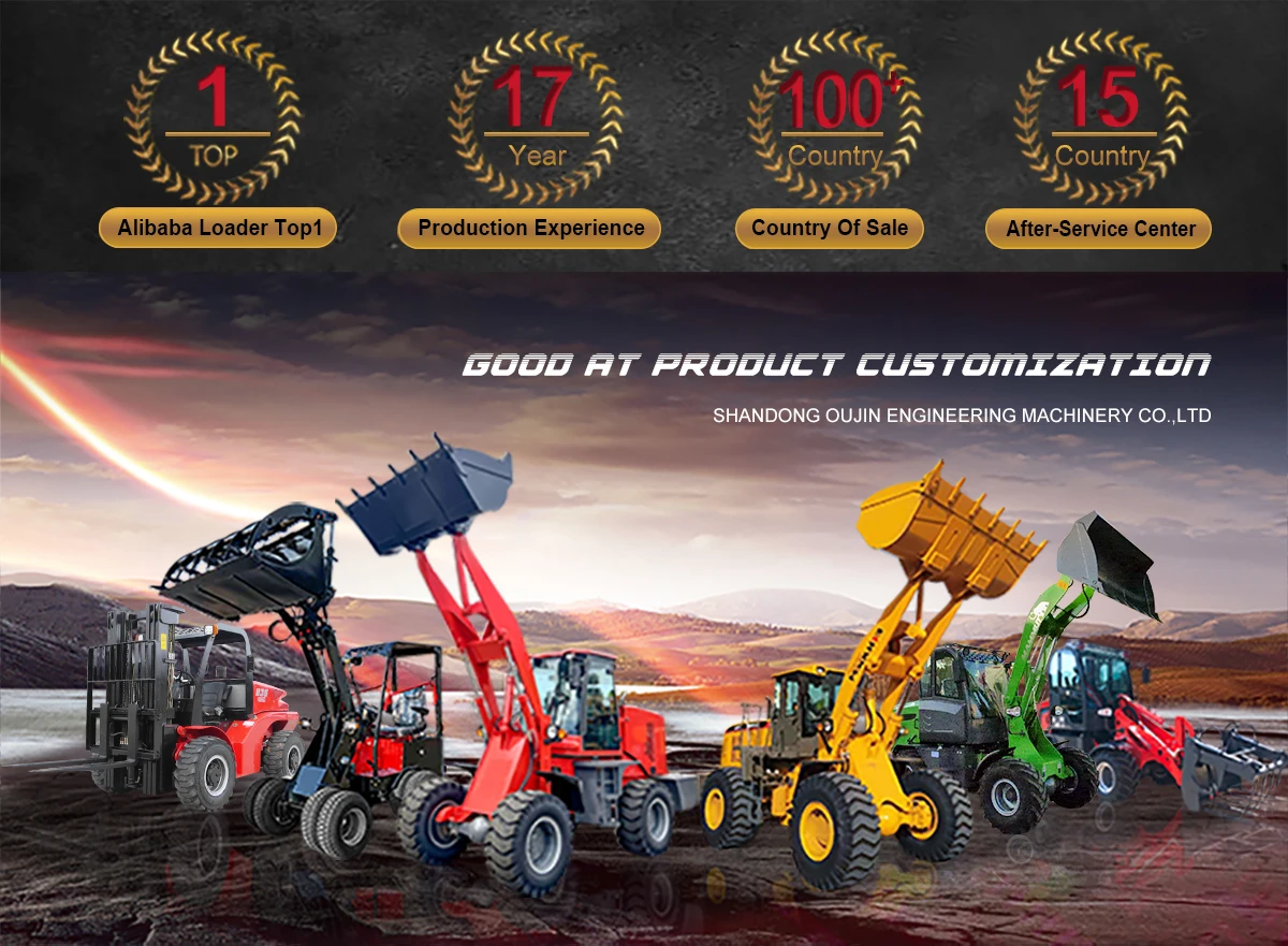 2000kg Heavy Equipment Front End Agricultural Machinery 2ton 2.5ton New ...