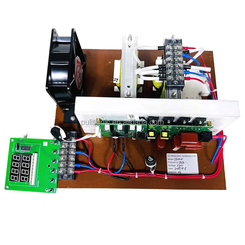 33KHZ Ultrasonic Pcb Control Board 2000W Digital Ultrasonic Generator ...