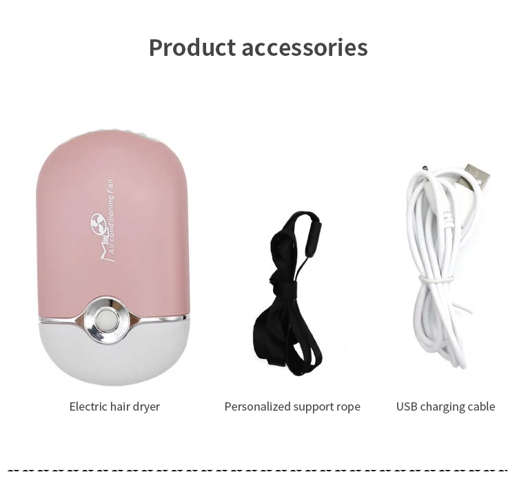 Portable Mini Air Conditioning Blower Handheld Eyelash Fan Dryer Usb ...