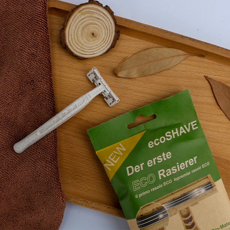 Wheat Straw Razor - Eco Friendly Triple Blade Disposable