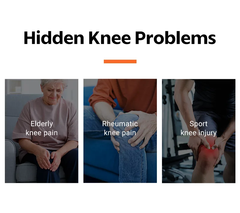 Physiotherapy Thermal Electric Knee Massager for Pain Relief