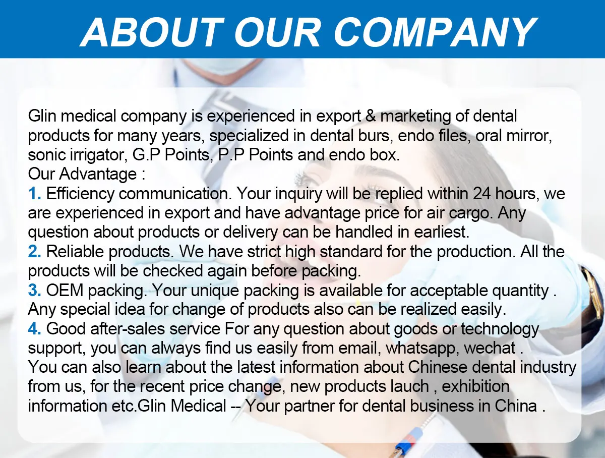 GLIN Precision Size Rotary Dental Super Files - Hand Pro Taper Files ...