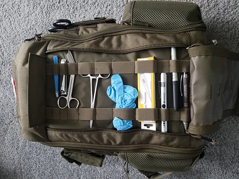 Free Sample First Aid Backpack Empty Medical Medicine Bag,Emergency ...